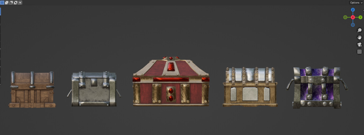 awakee - Fantasy Chests Asset Pack