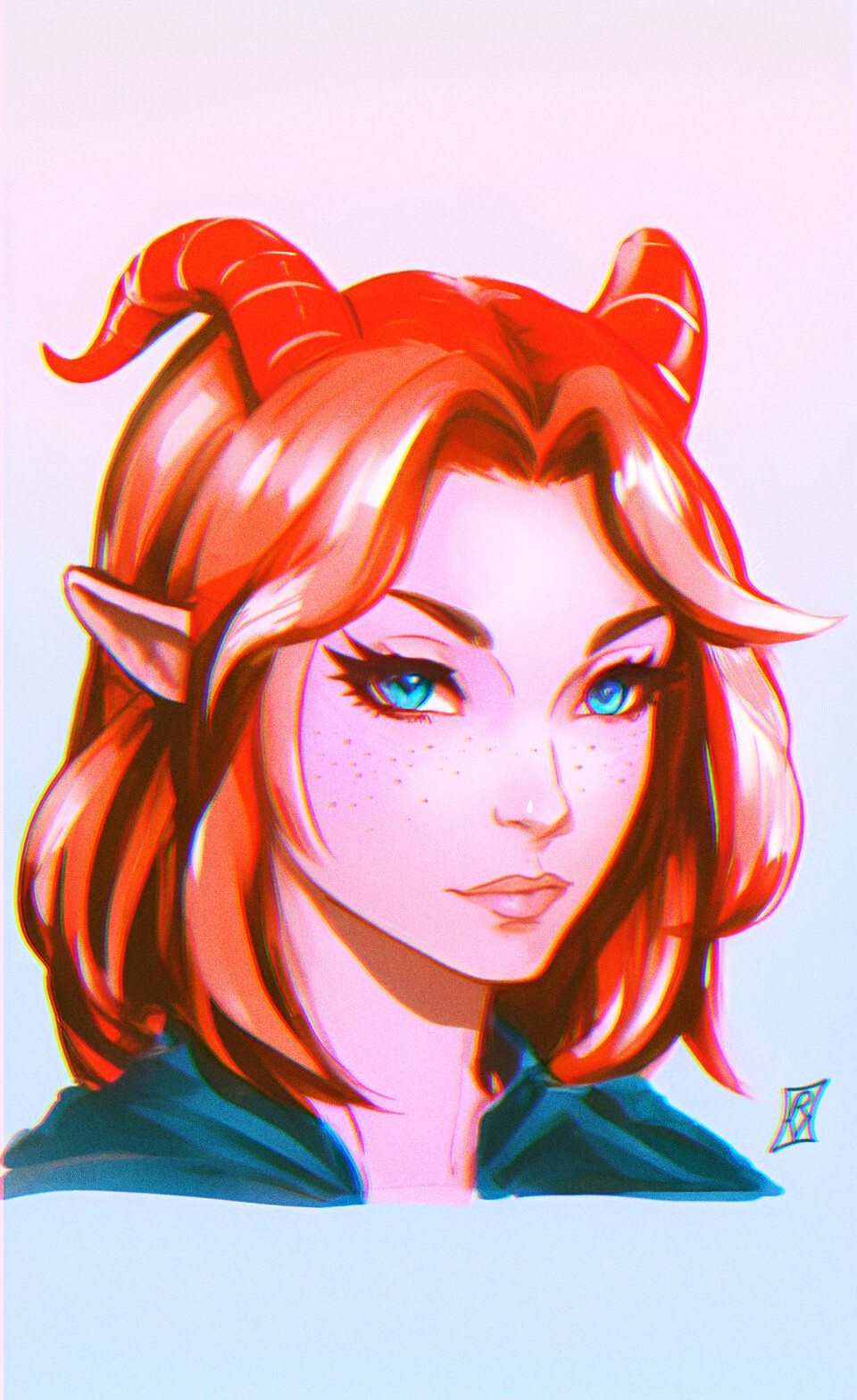 ArtStation - Dungeons and Dragons Tiefling