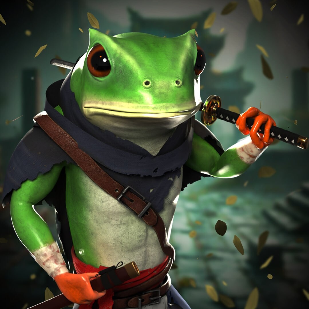 ArtStation - Ninja Frog