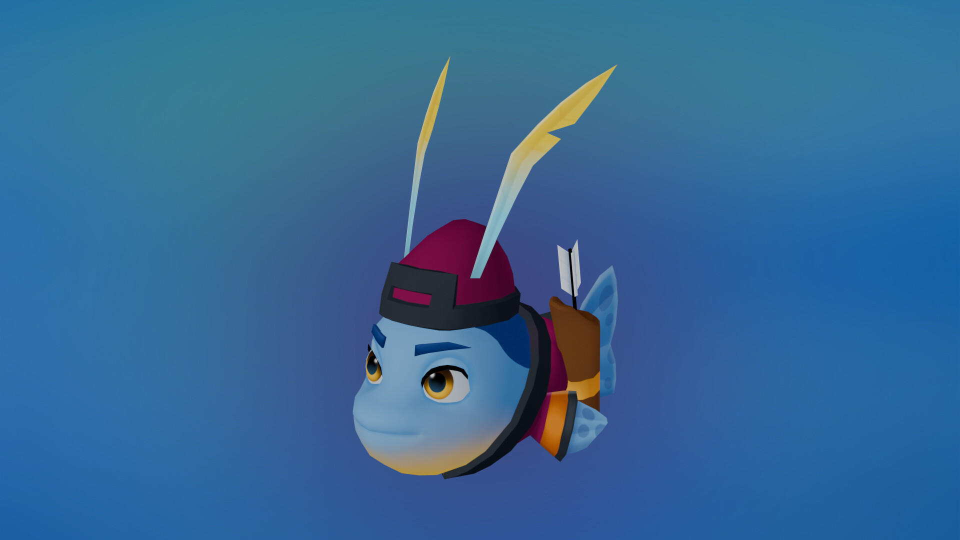 ArtStation - Stylized fish character