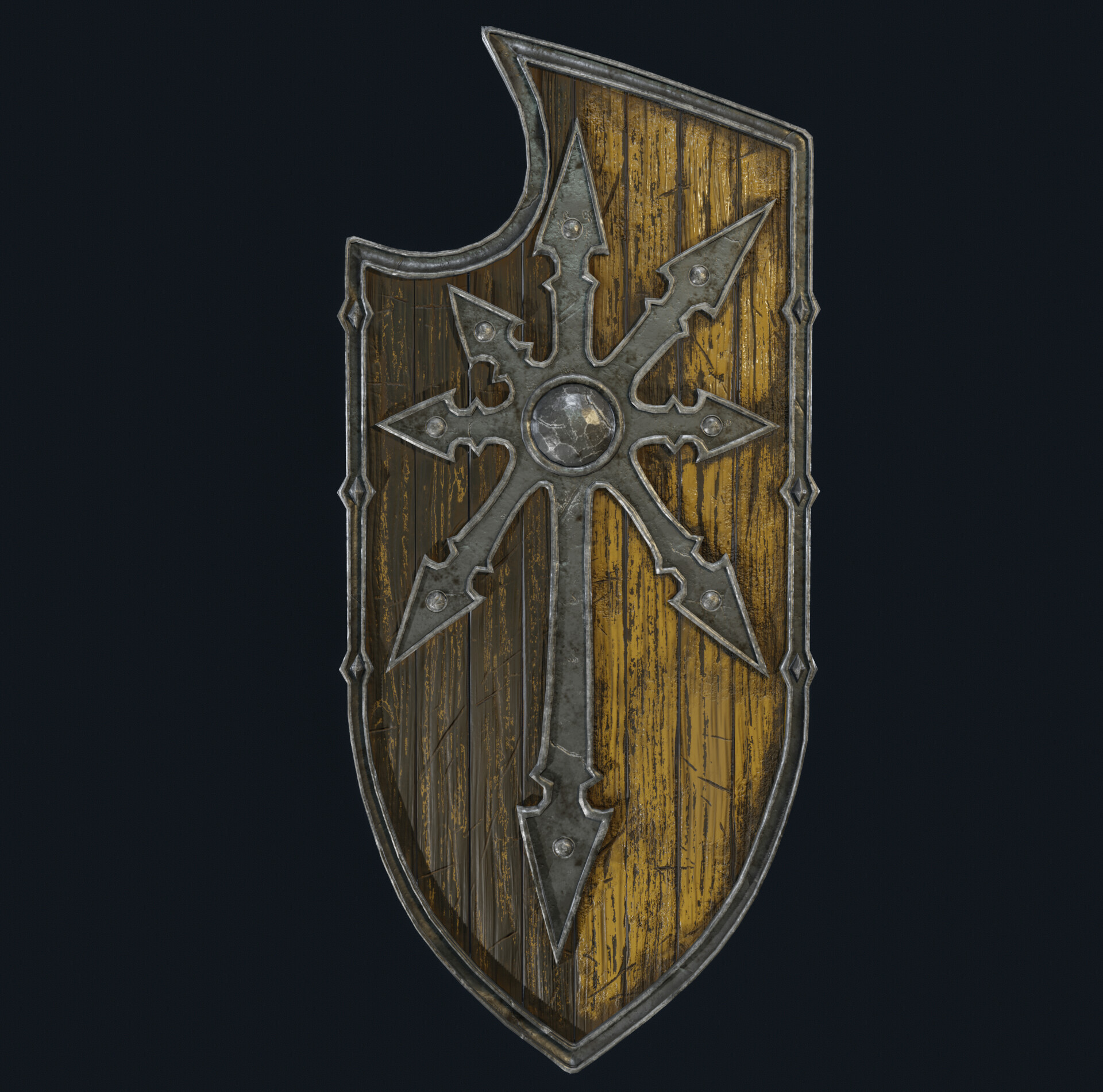 ArtStation - Medieval_Shield