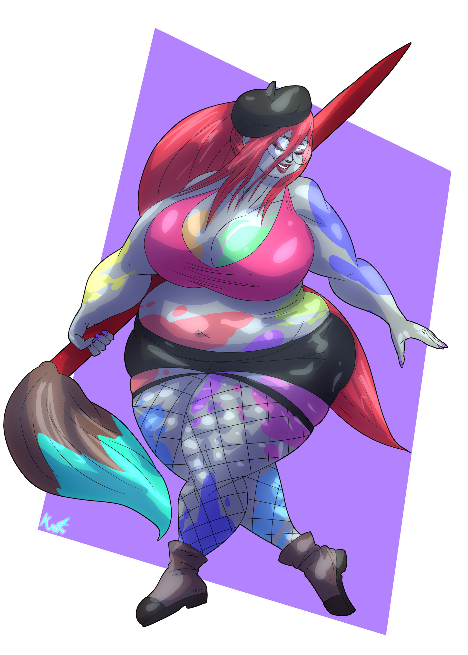 ArtStation - COMM: BBW Painter