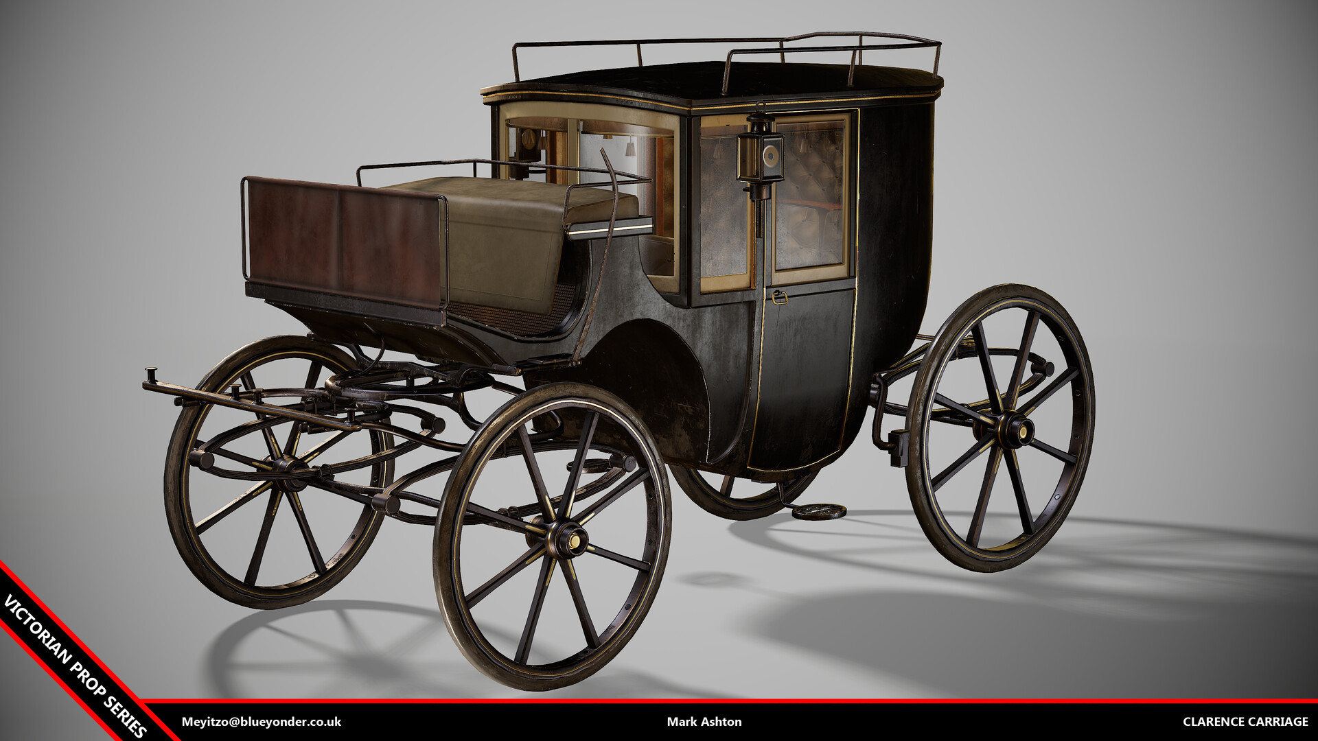 Mark Ashton - Victorian Era Clarence Carriage Prop