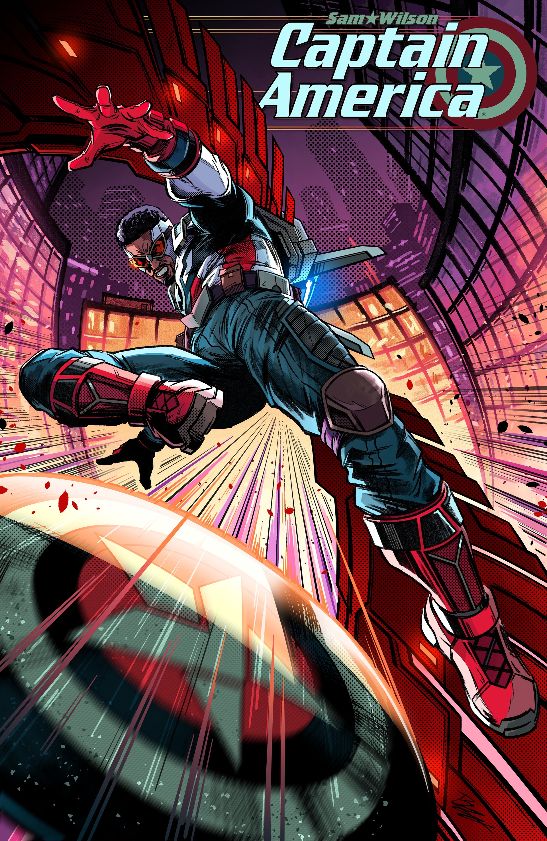 ArtStation - "Captain America" - Cover Sample