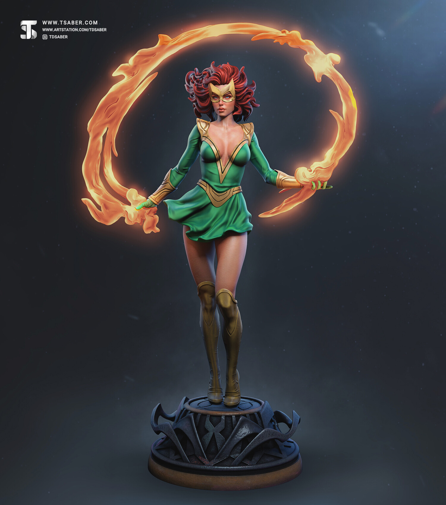 Taregh Saber - X-men Jean Grey