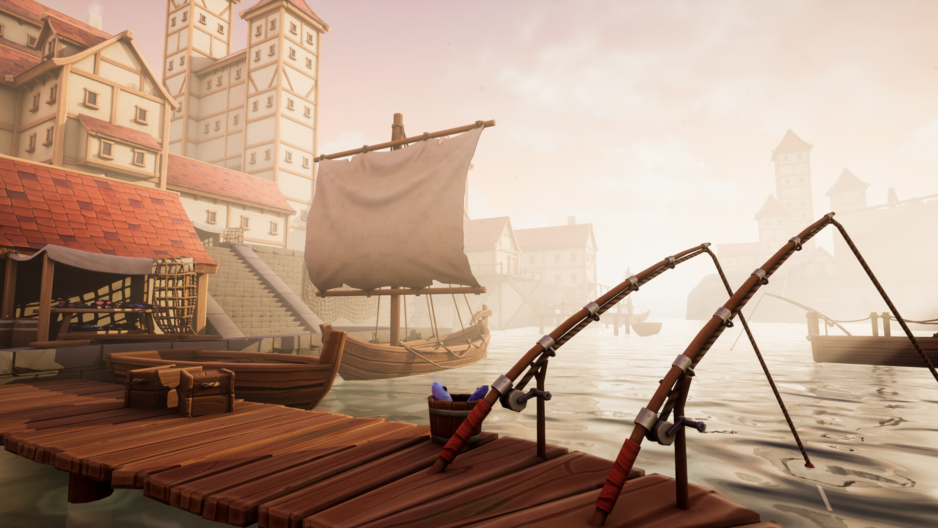 ArtStation - Medieval Port City