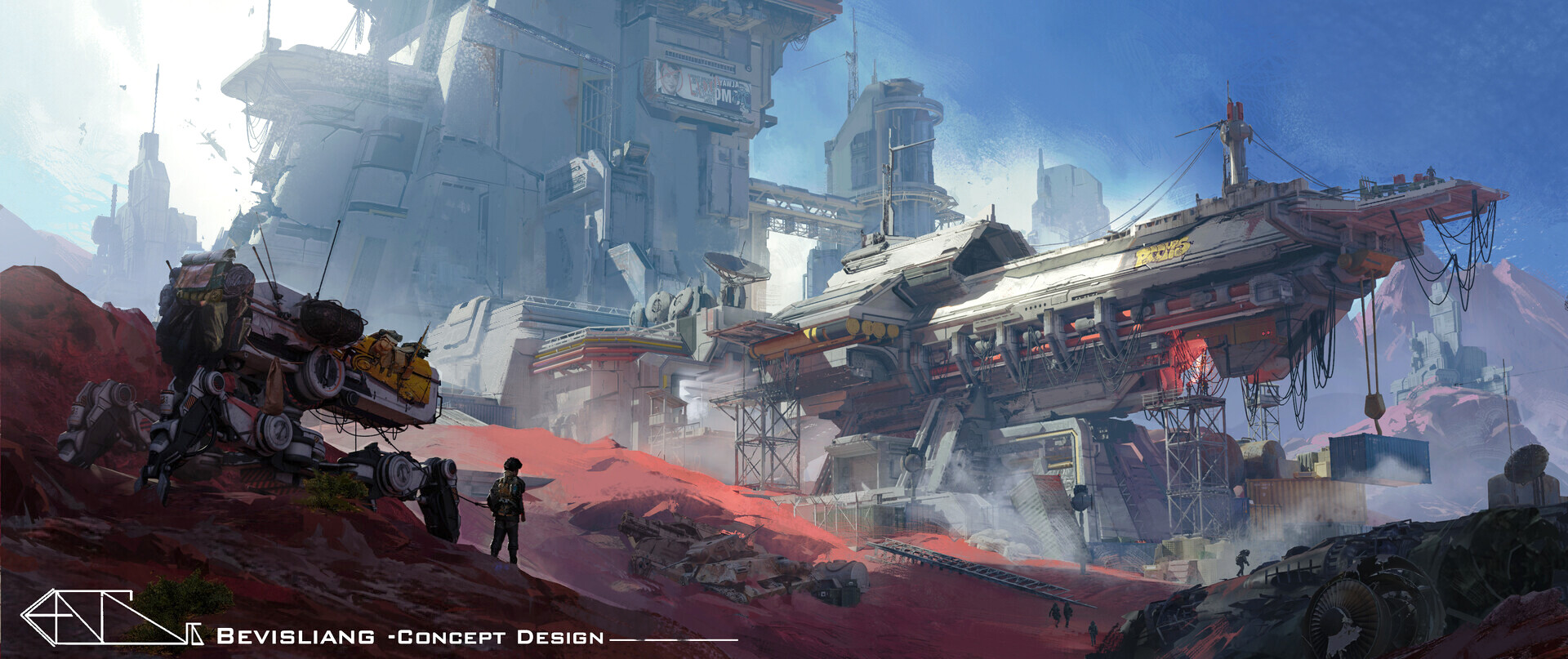 ArtStation - 01停靠站