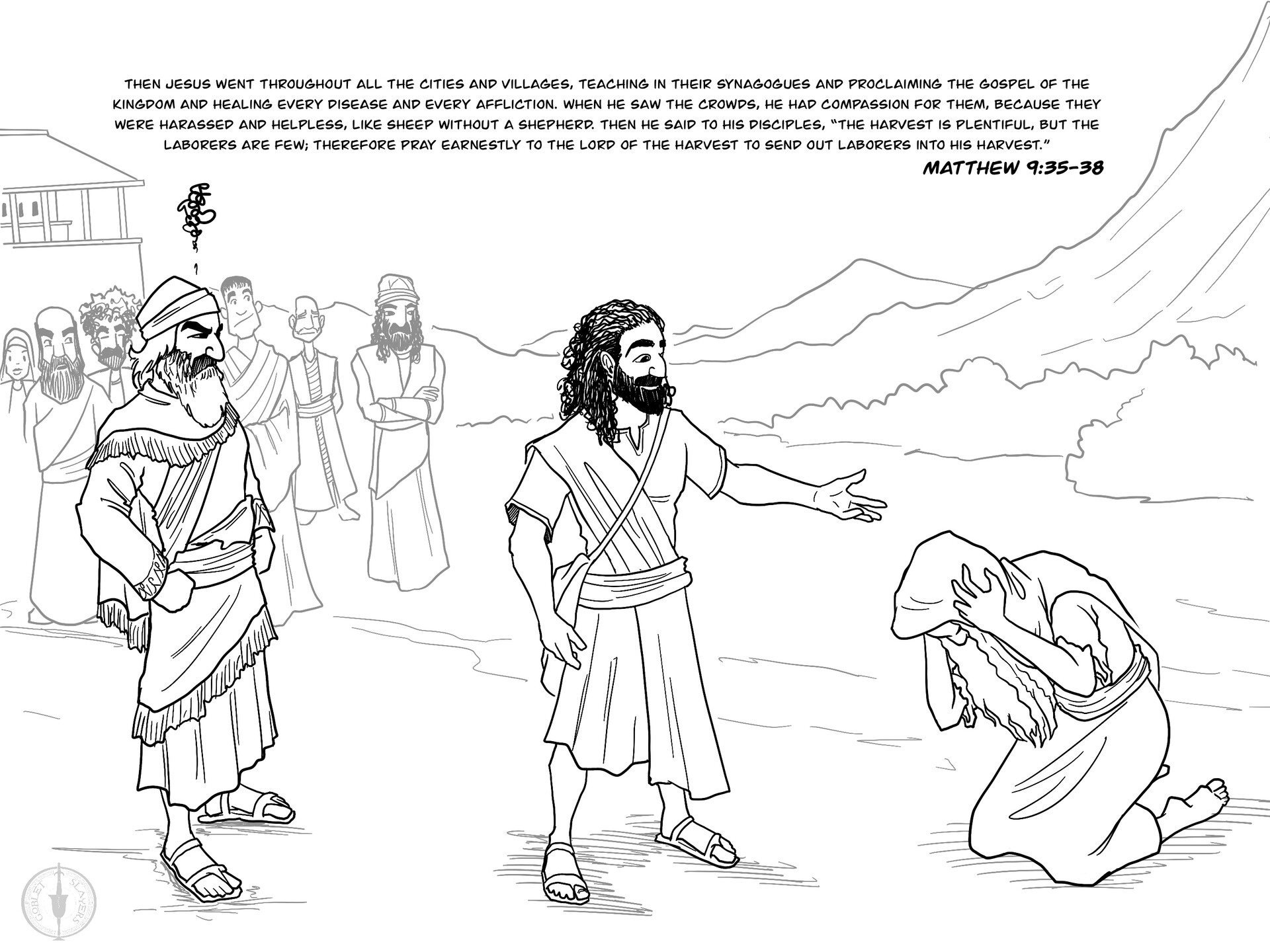 coloring pages of achan