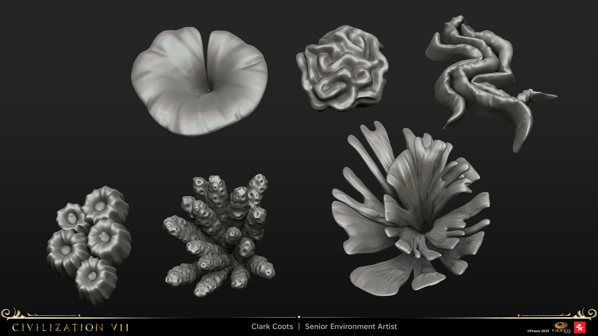 Clark Coots - Civilization 7 Terrain Assets