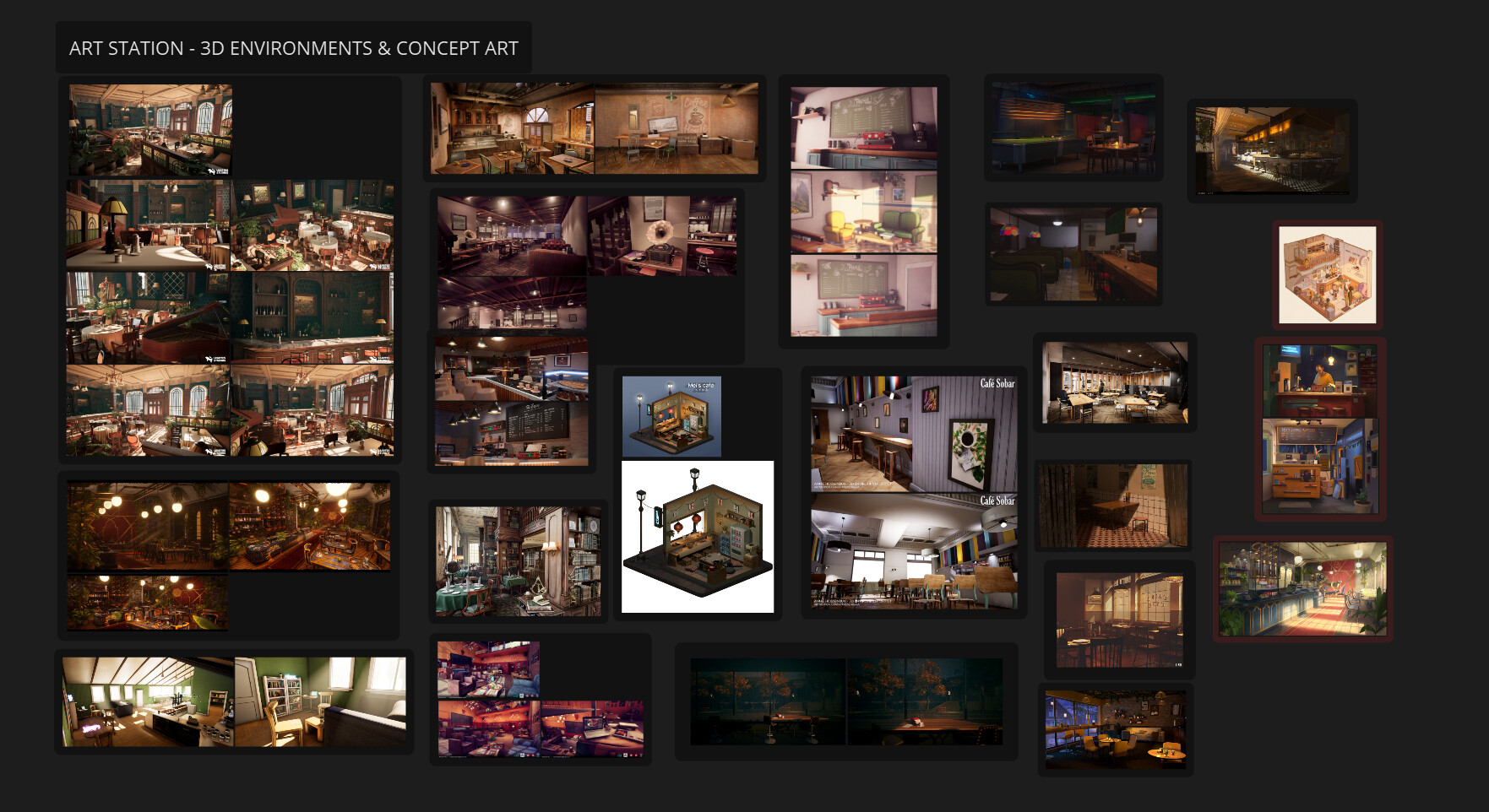 Connor Guthrie - Cozy Cafe - Early Lighting and Geo Block