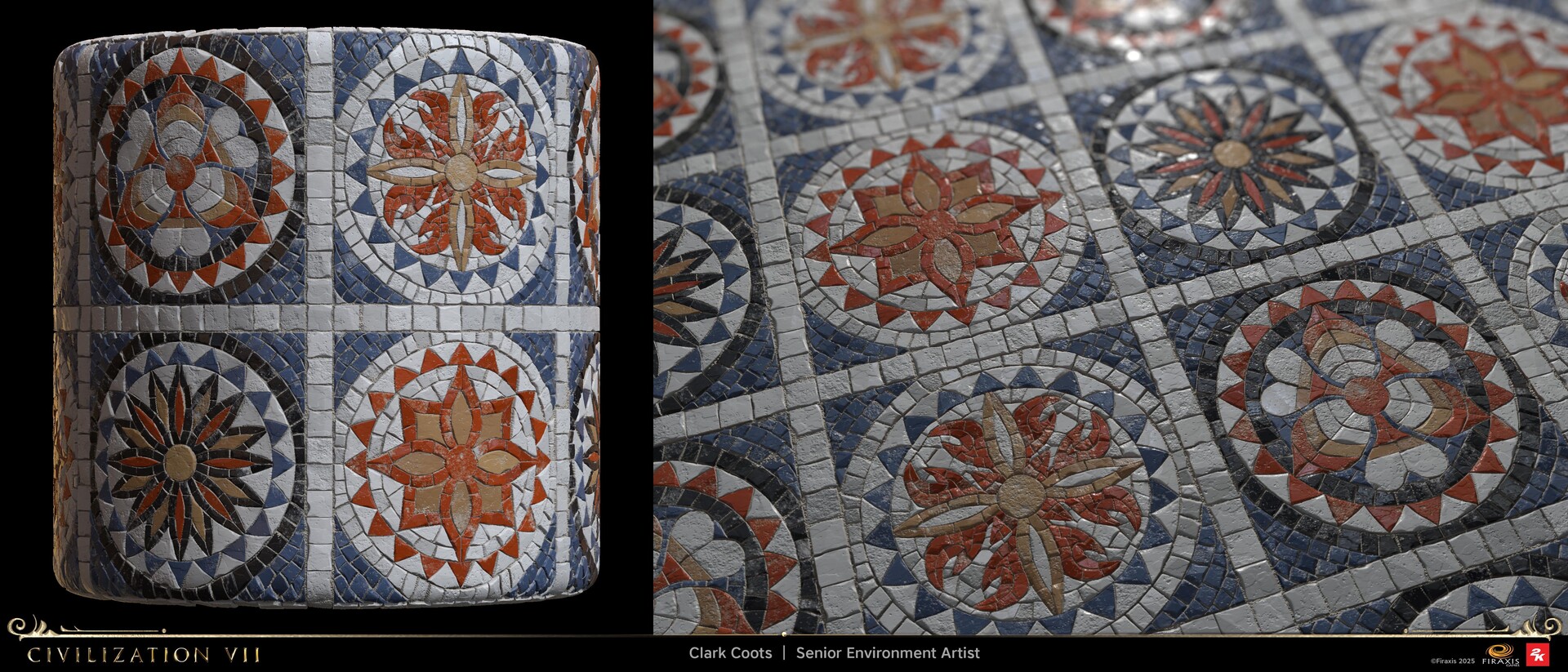 Clark Coots - Civilization 7 Trim Sheet and Pattern Materials 1