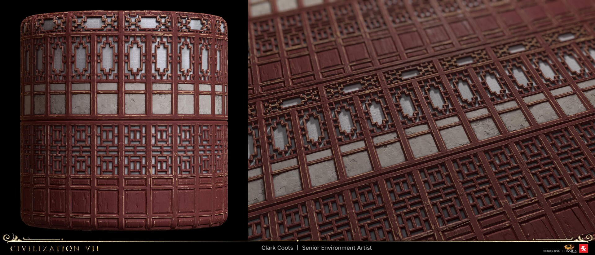 Clark Coots - Civilization 7 Trim Sheet and Pattern Materials 2