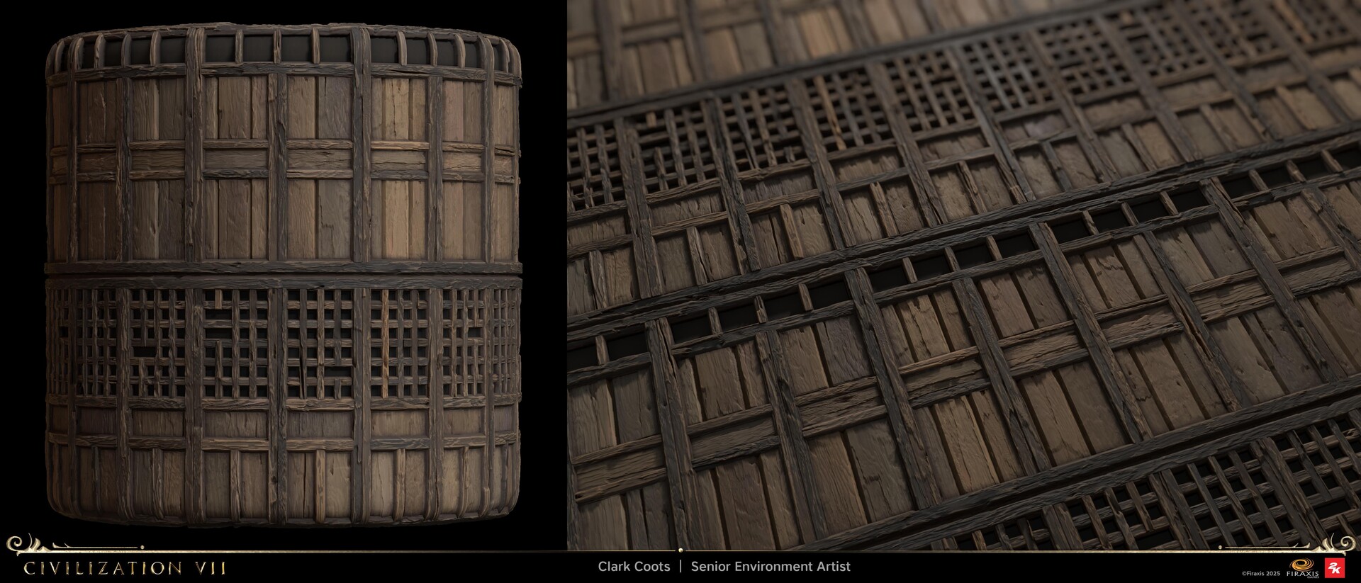 Clark Coots - Civilization 7 Trim Sheet and Pattern Materials 2