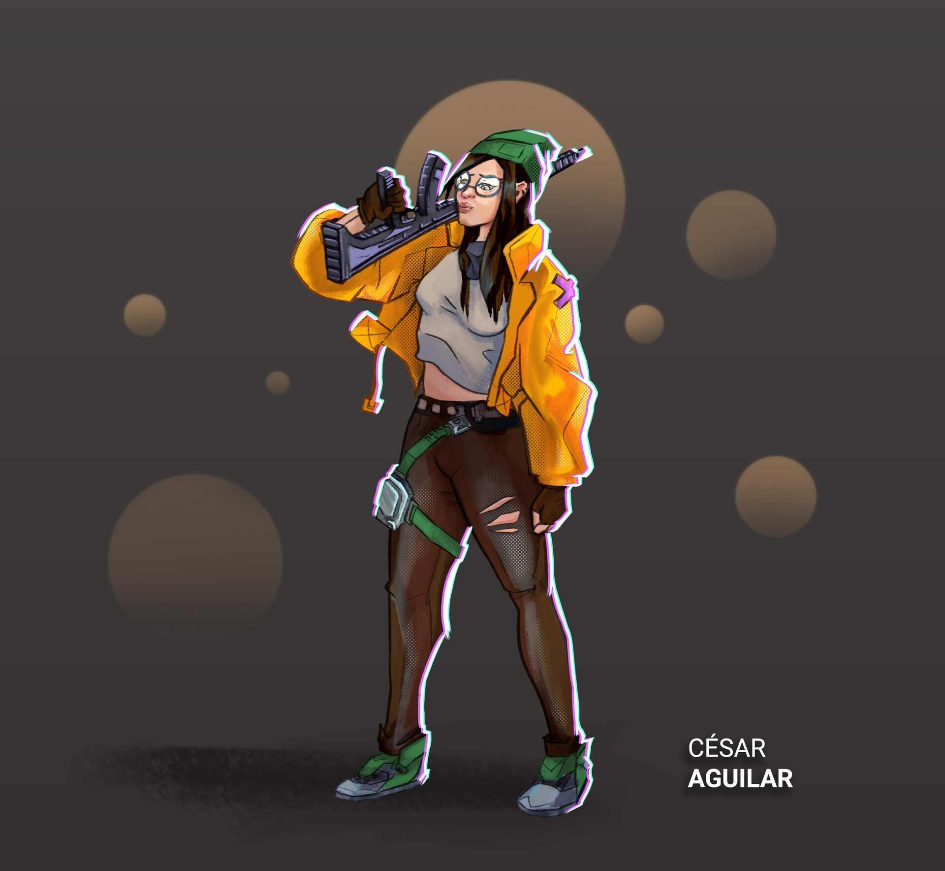 ArtStation - Killjoy in the Marvel Rivals Style