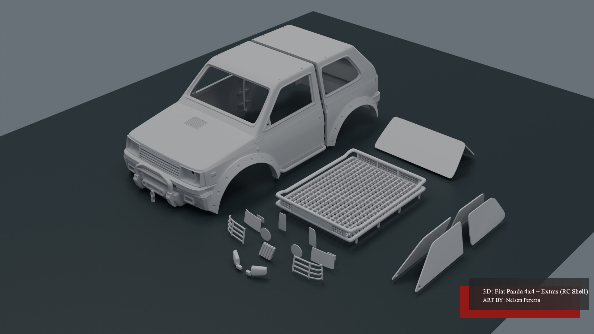 Nelson Pereira - Fiat Panda 4x4 - RC Shell