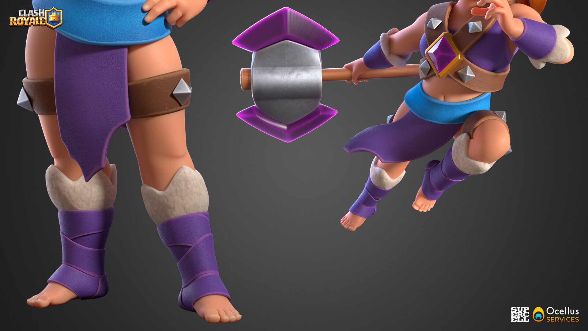 Mykhail Klymenko - Clash Royale - Valkyrie Evolution