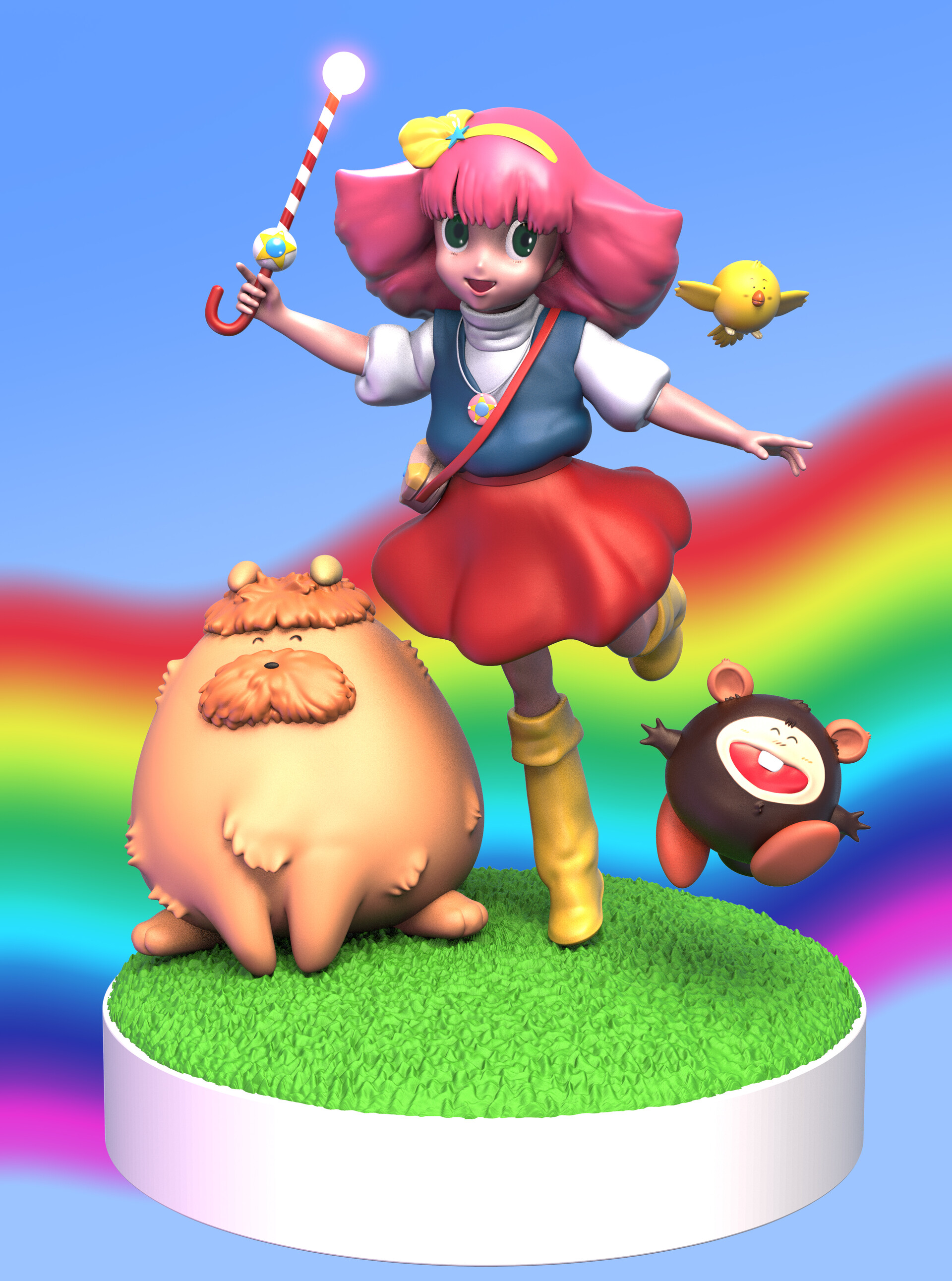 ArtStation - GIGI, Minky Momo...