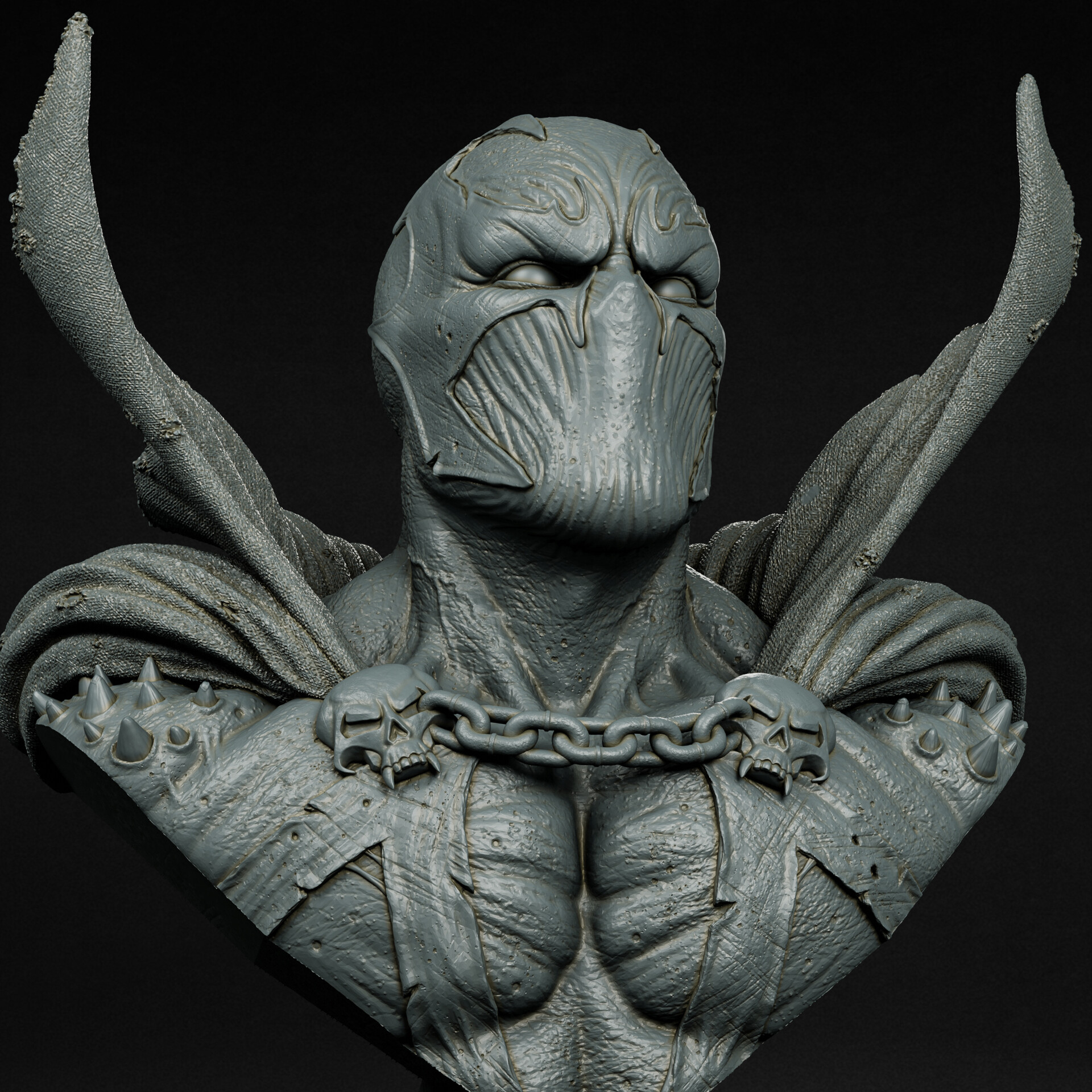 ArtStation - SPAWN BUST