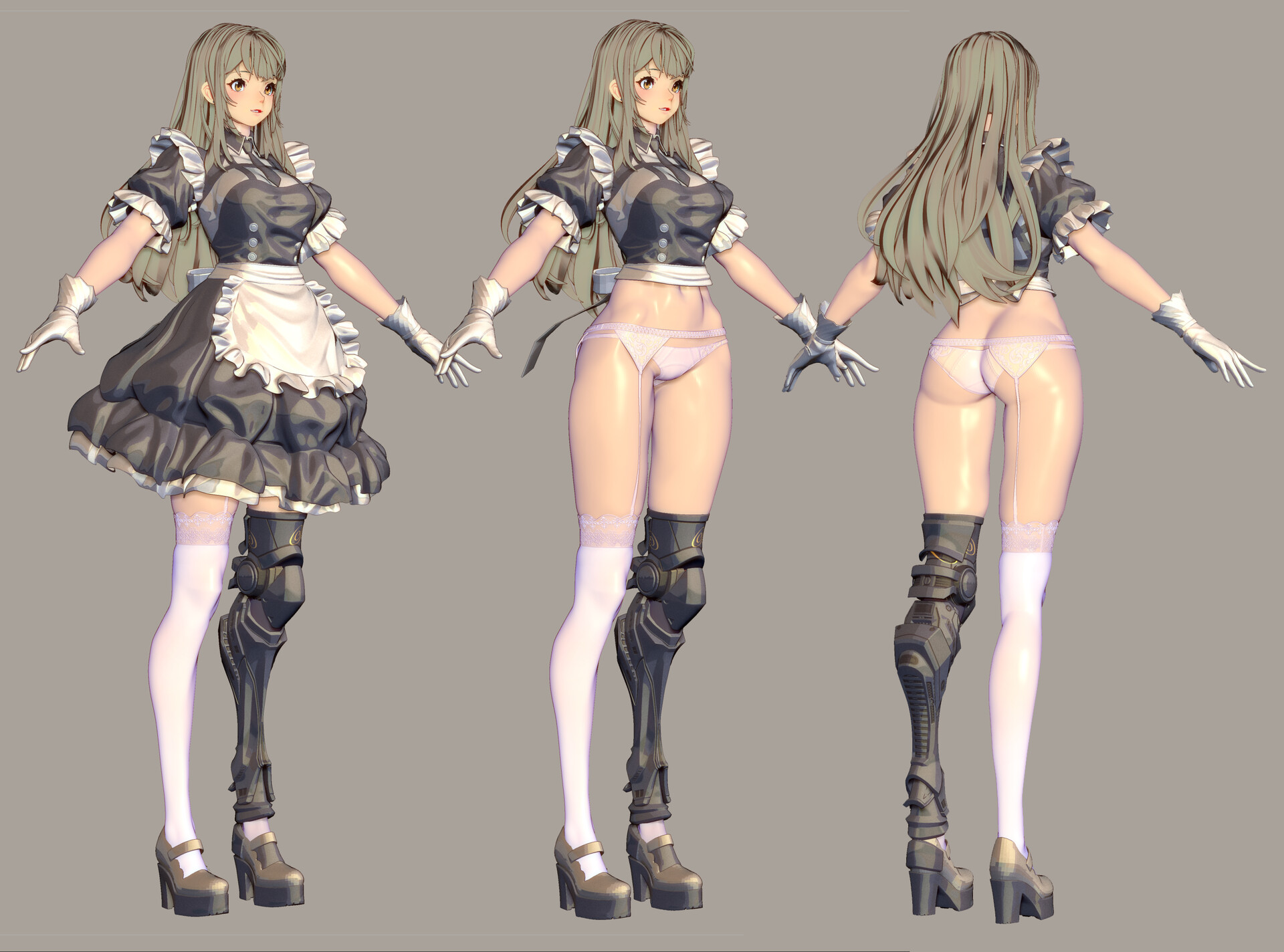 Sei Hoon Kang (강세훈) - 3D_BattleMaid_4GROUND9