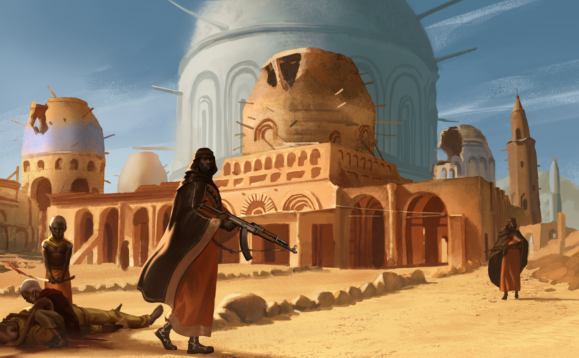 ArtStation - Numb to war