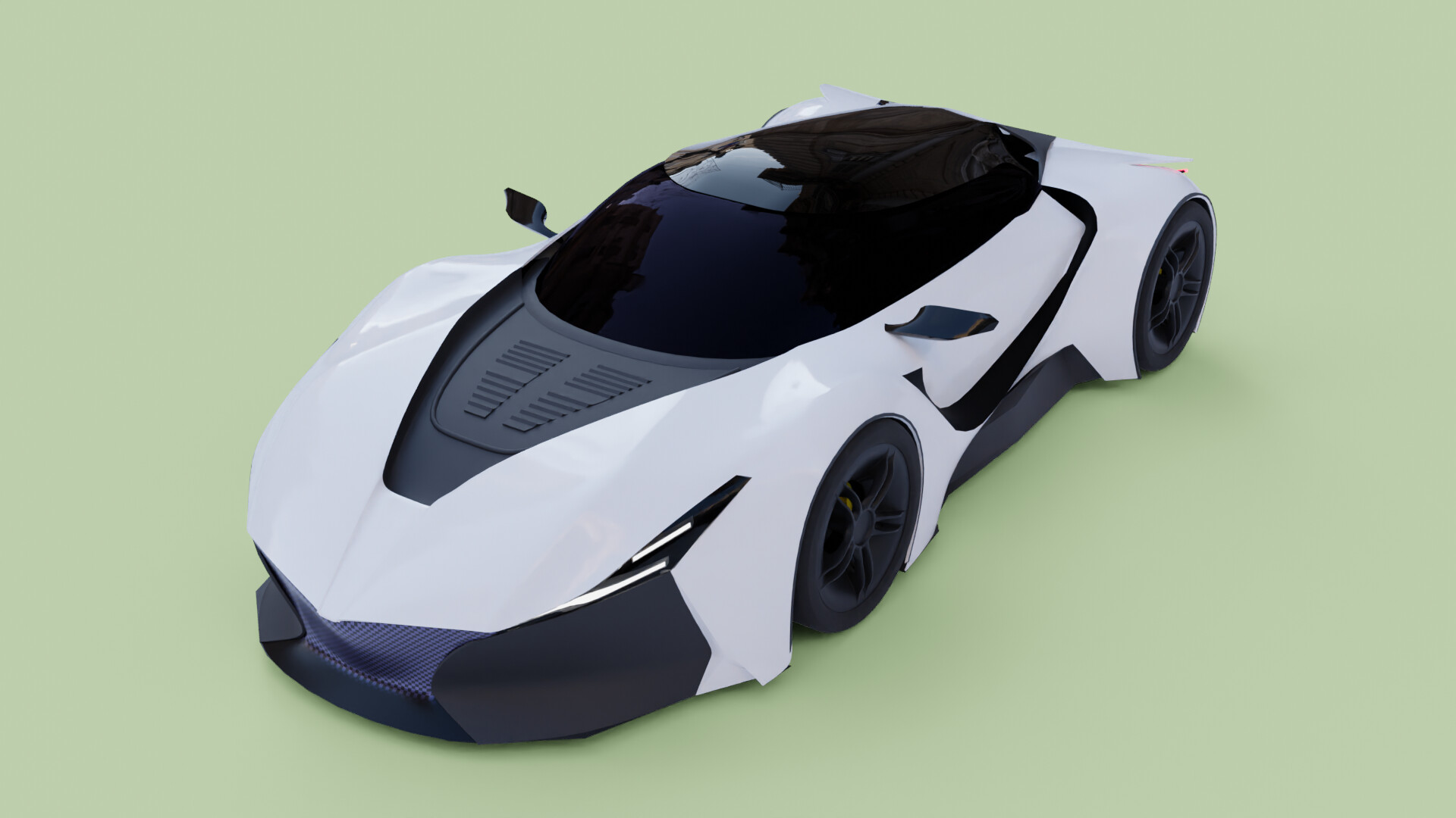 Hirusha Punchihewa - Futuristic Concept Car