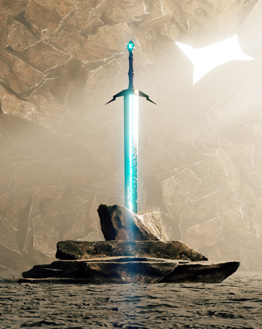 ArtStation - Sword in the Stone