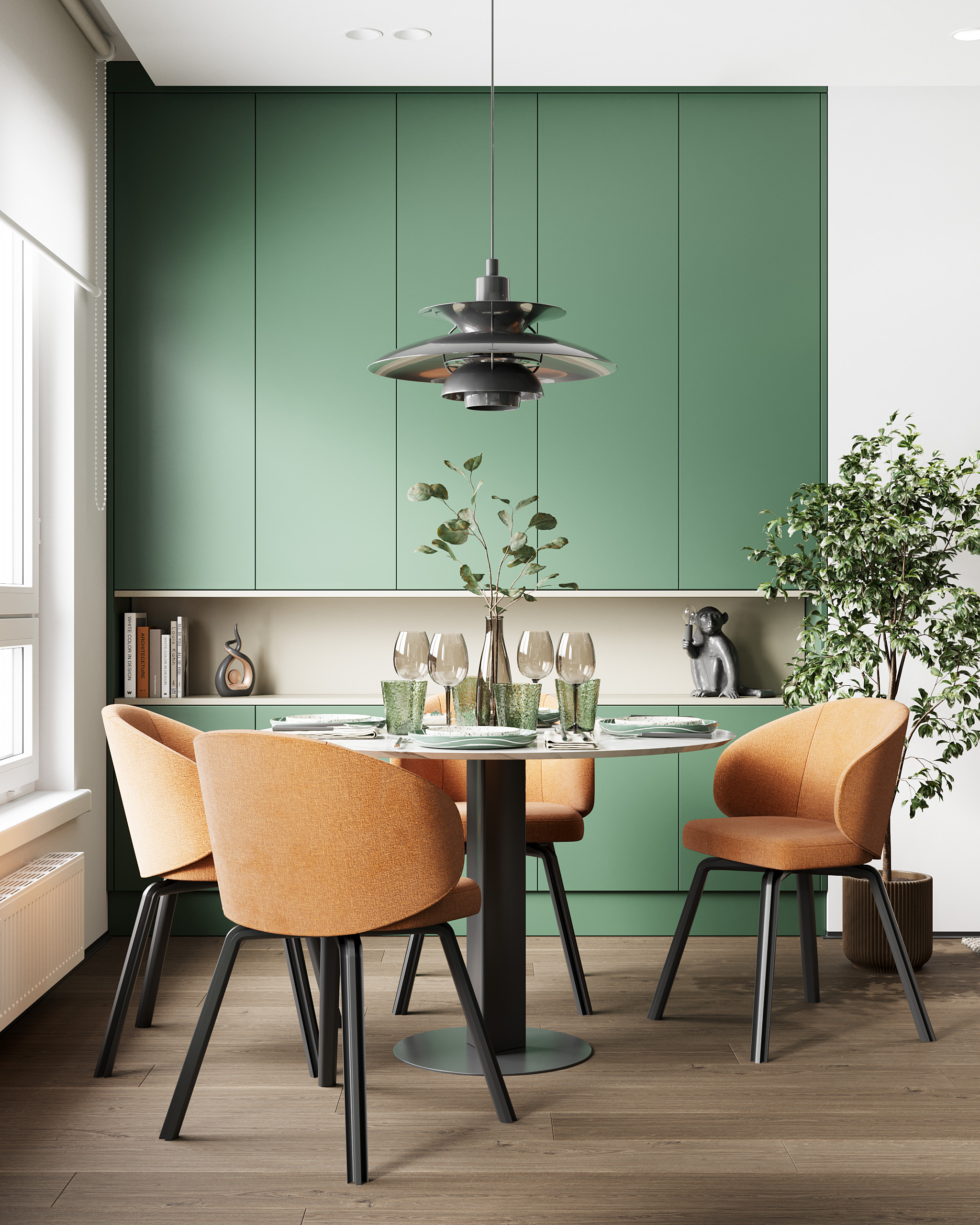 Evermotion Studio - Minimalist apartment scene - Archinteriors vol. 68