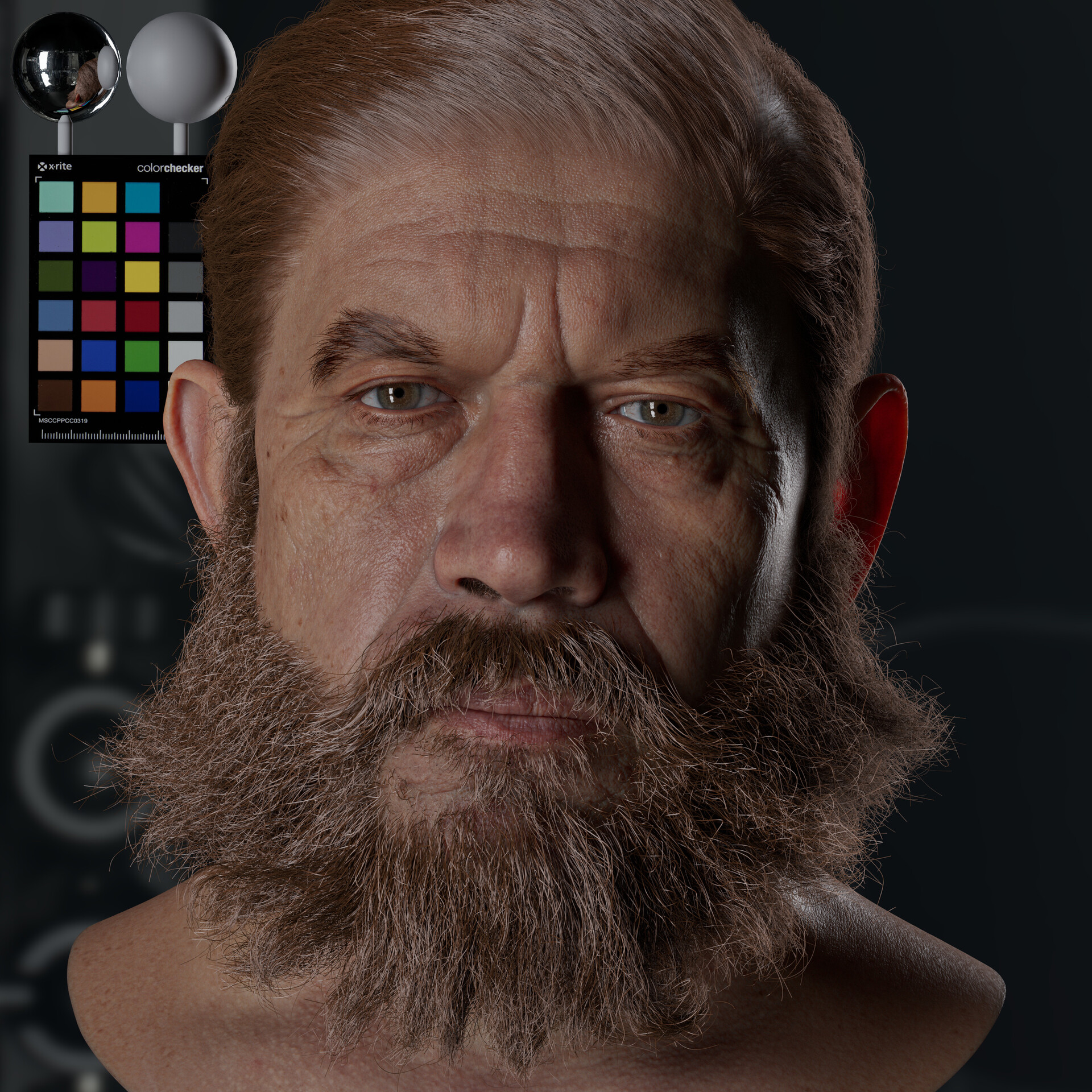 ArtStation - LookDev Realistic Skin Setup