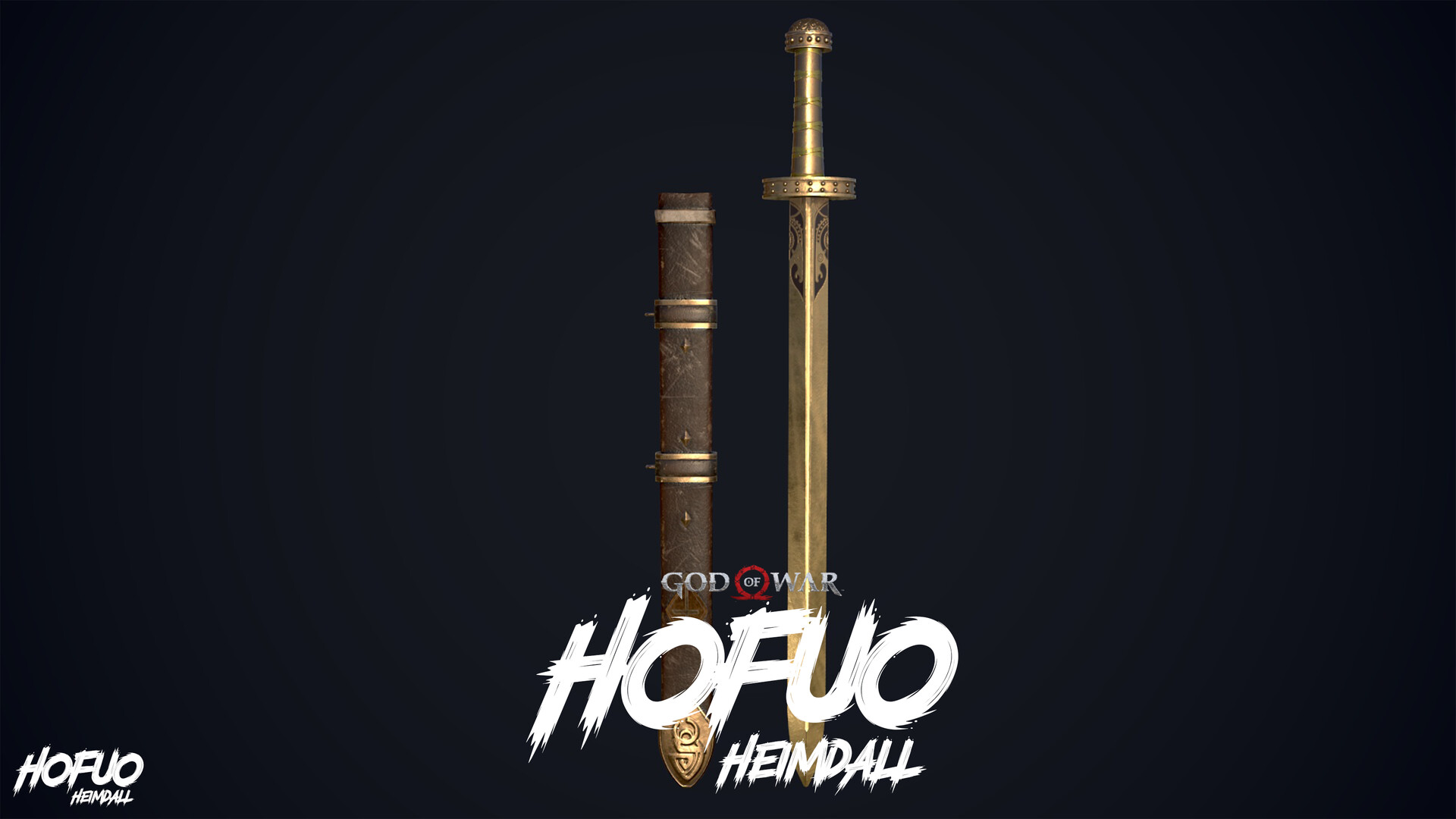 ArtStation - Hofuo Heimdall | 3D Asset Modeling & Texturing in Blender ...