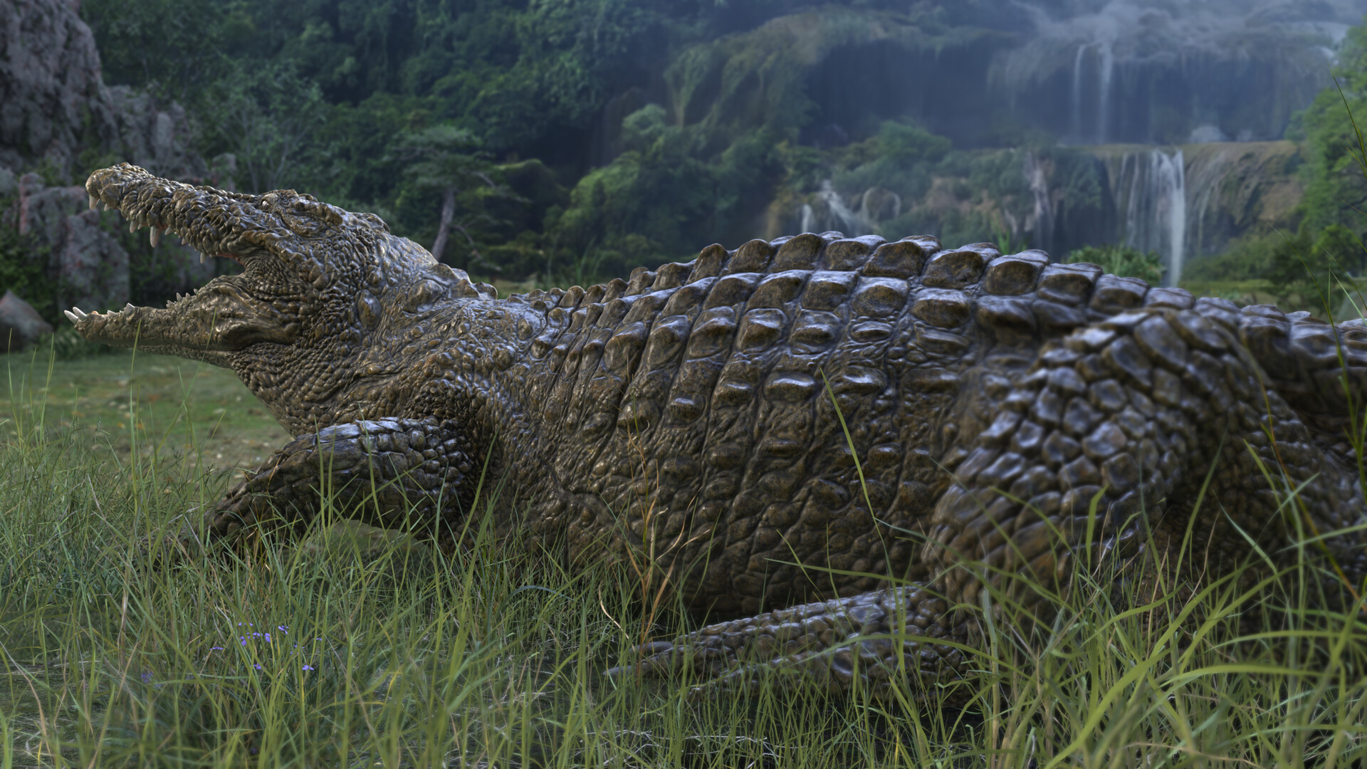 ArtStation - Crocodile