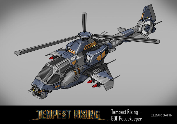 ArtStation - Tempest Rising - GDF Peacekeeper