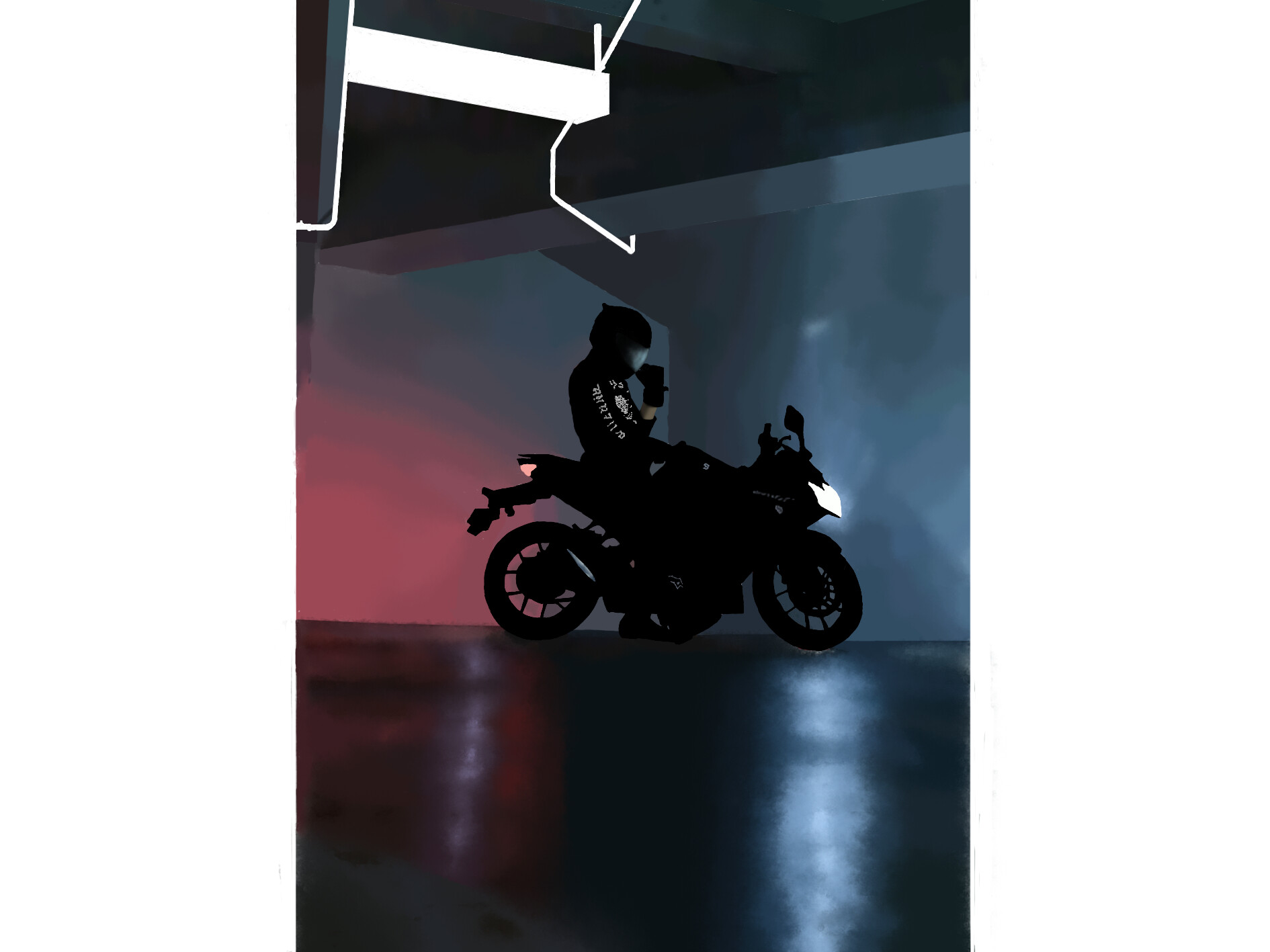 ArtStation - Biker *WORK IN PROGRESS*