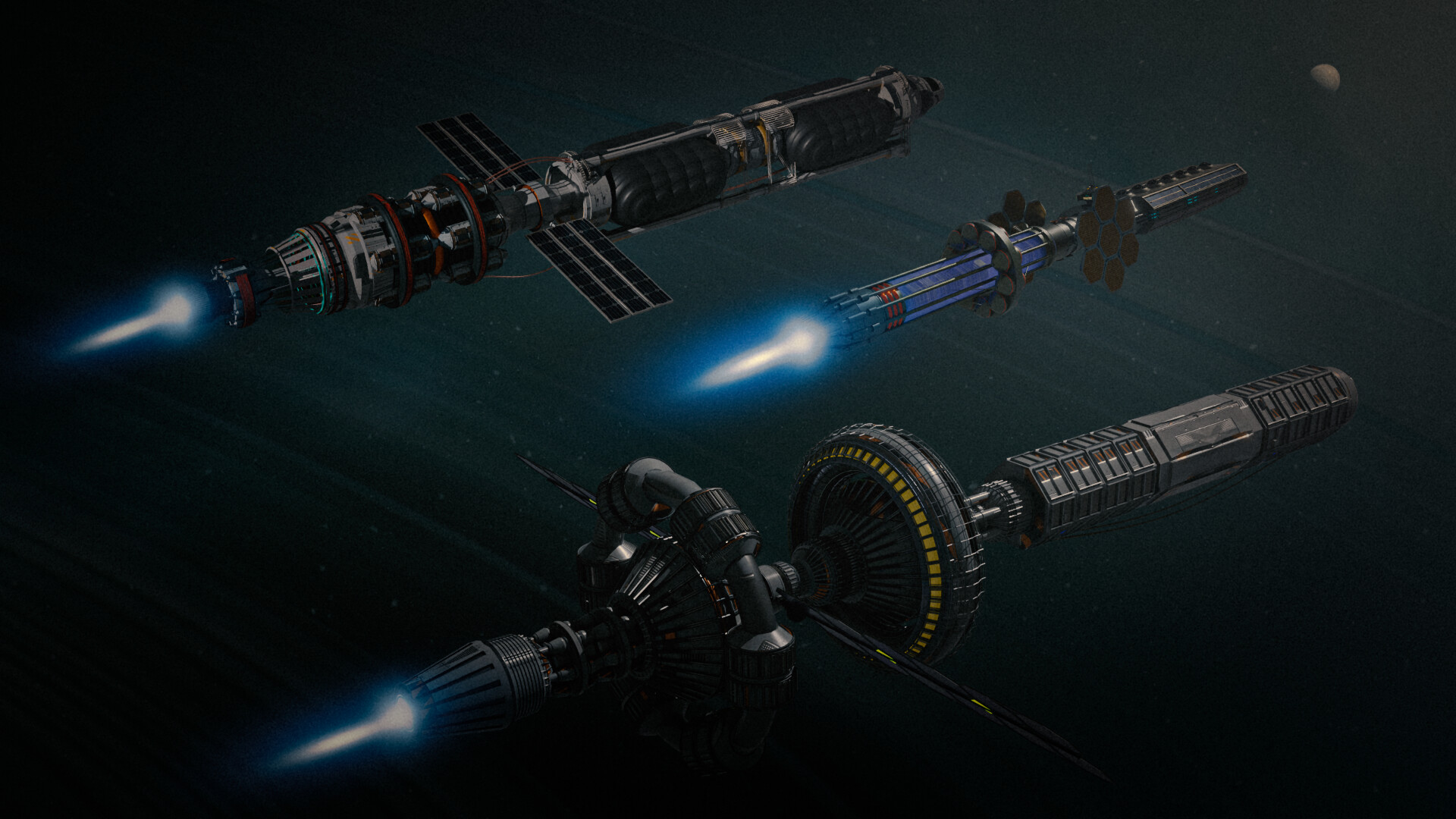 ArtStation - The Fleet.