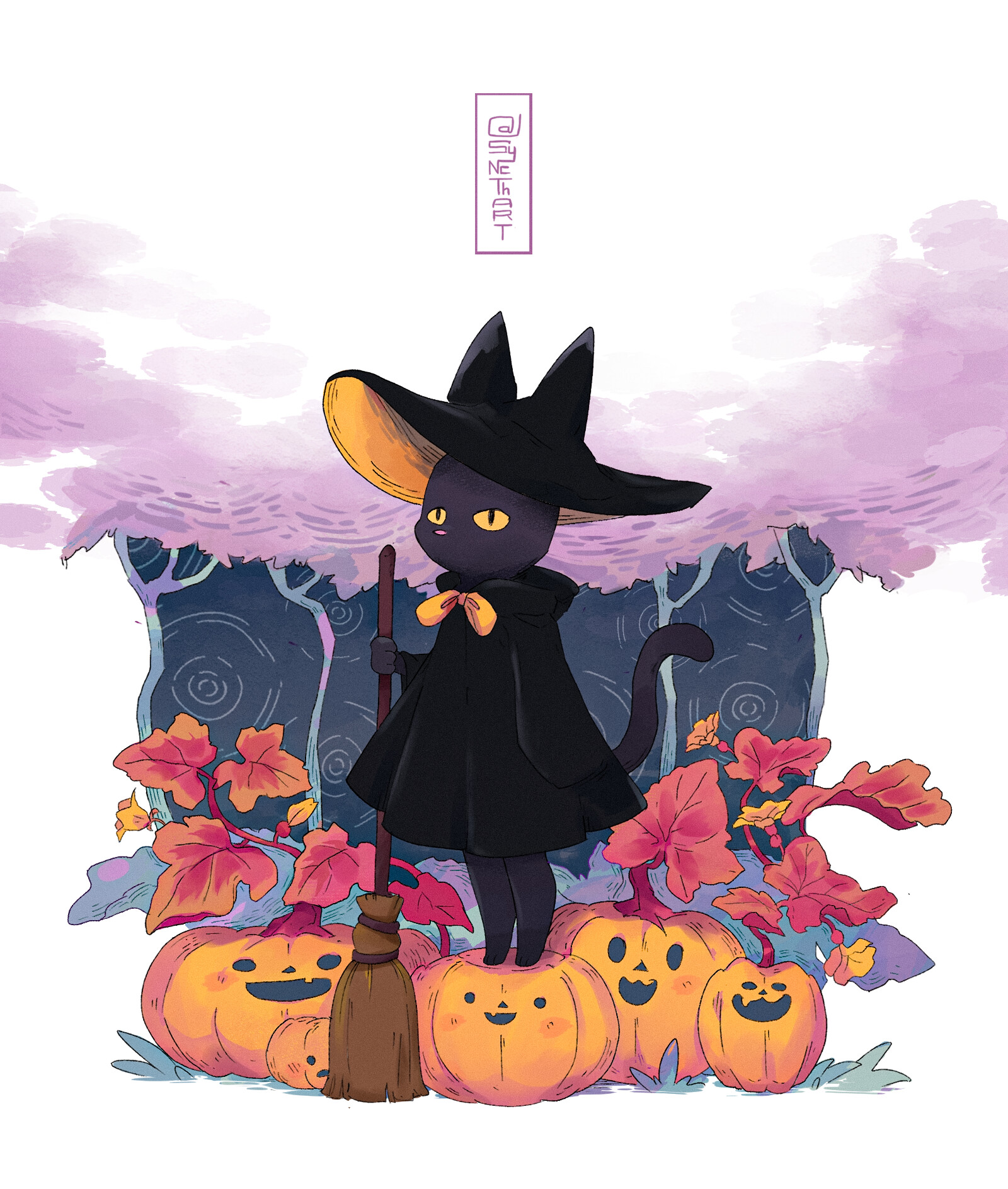 ArtStation - Magical Cat
