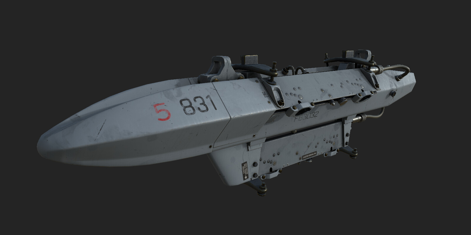 ArtStation - TER-9/A Triple Ejector Rack