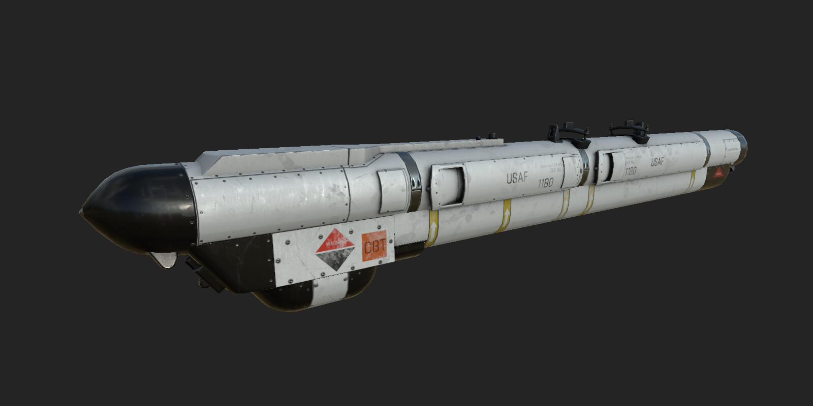 ArtStation - AN/ALQ-119 Electronic Countermeasures Pod