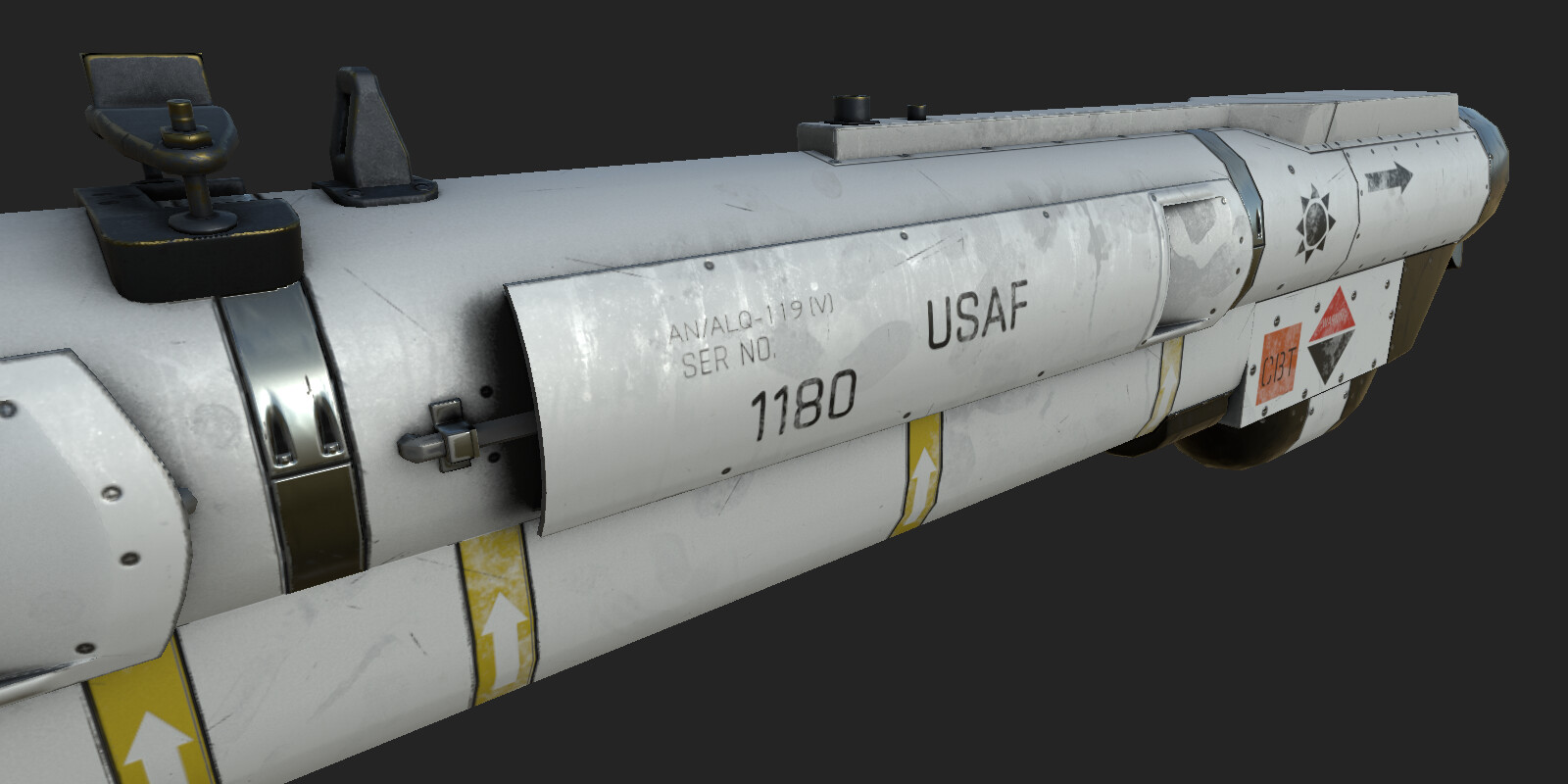 Yano Lenard - AN/ALQ-119 Electronic Countermeasures Pod