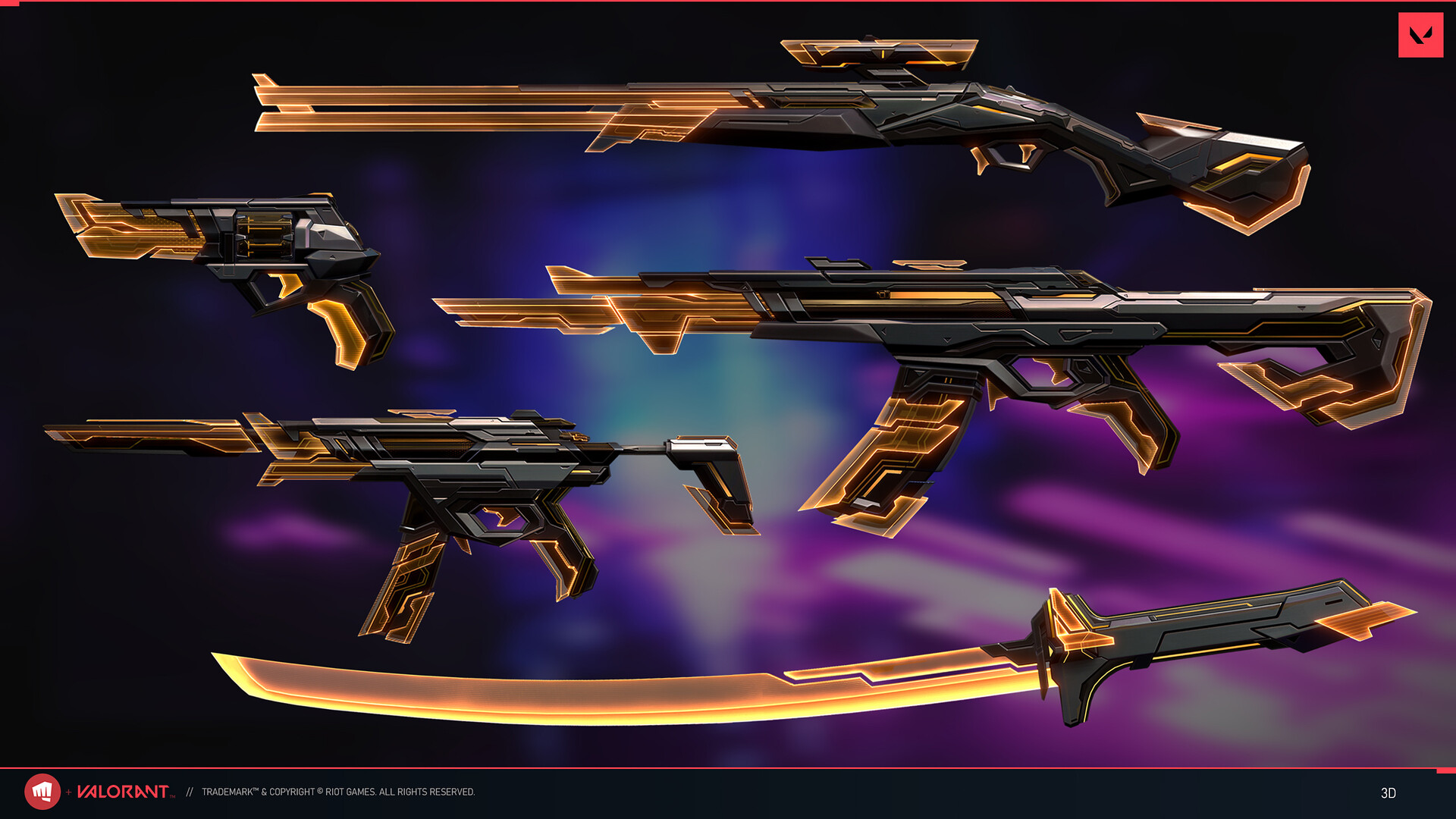 Kudos Productions - Valorant EX.O Skin