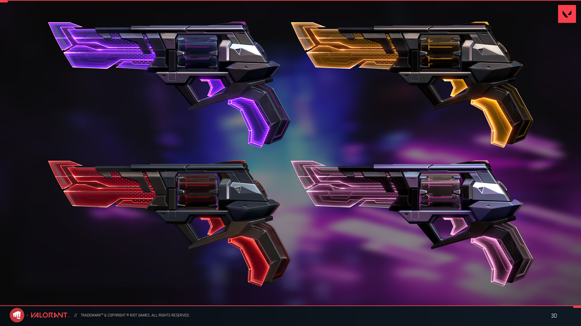 Kudos Productions - Valorant EX.O Skin