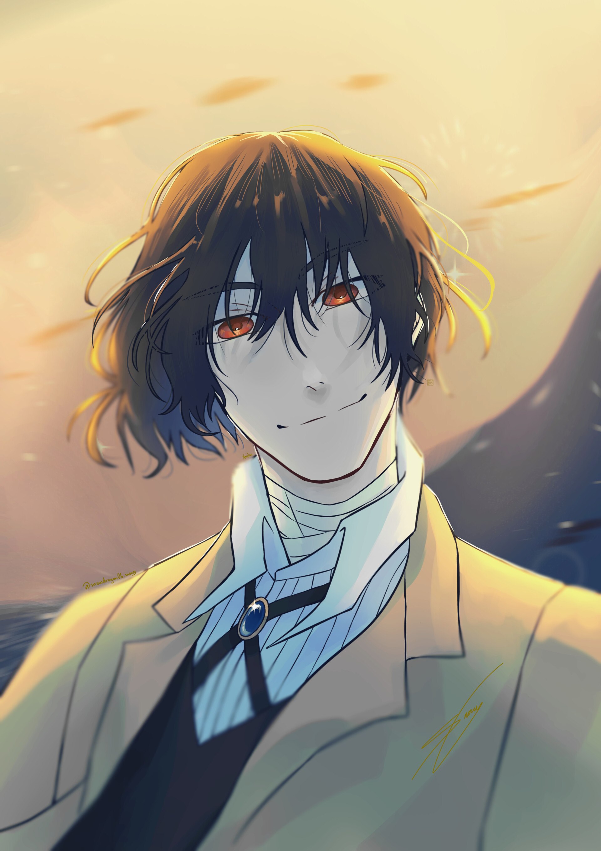 ArtStation - Osamu Dazai (BSD)