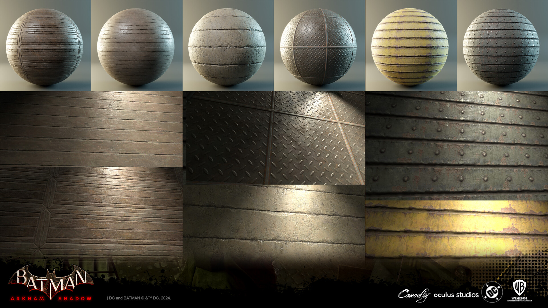 Rosen Kazlachev - Batman: Arkham Shadow - Alley Material Kit