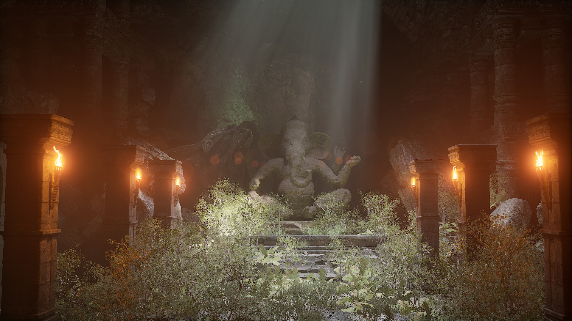 ArtStation - Ancient Ganesha Cave