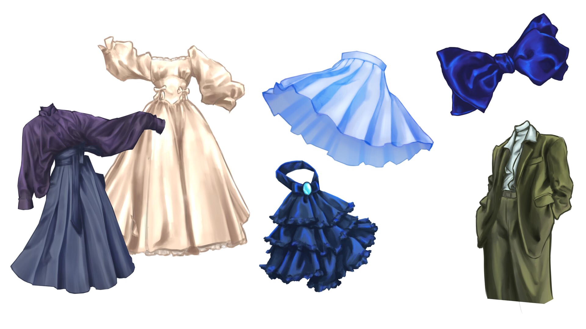 ArtStation - Clothing Study