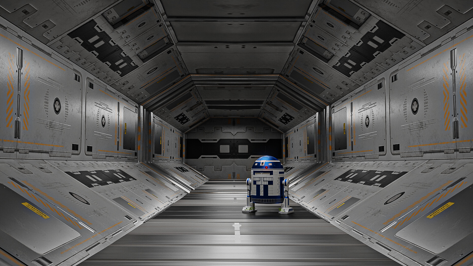 ArtStation - Old R2 Unit.
