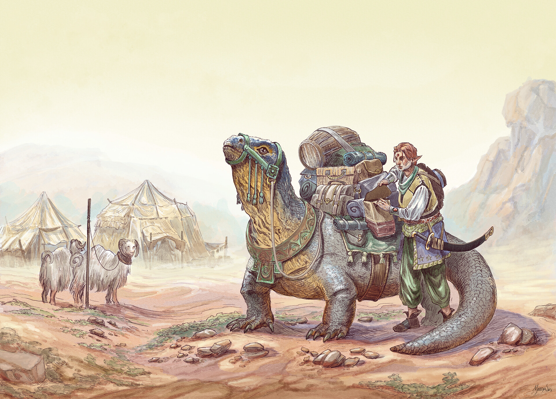 ArtStation - Lizard Carrier