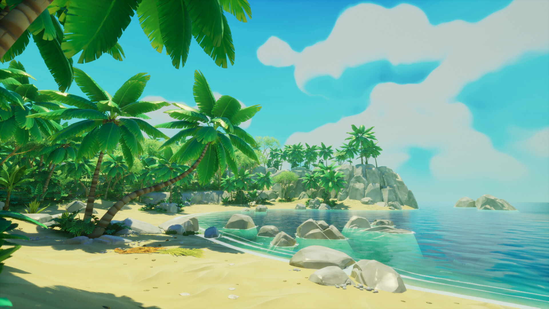 ArtStation - Stylized Jungle - Game Environment