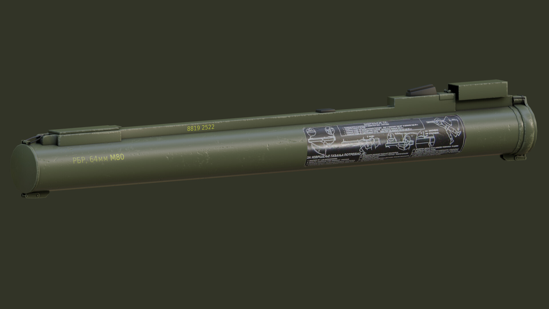 ArtStation - M80 Zolja