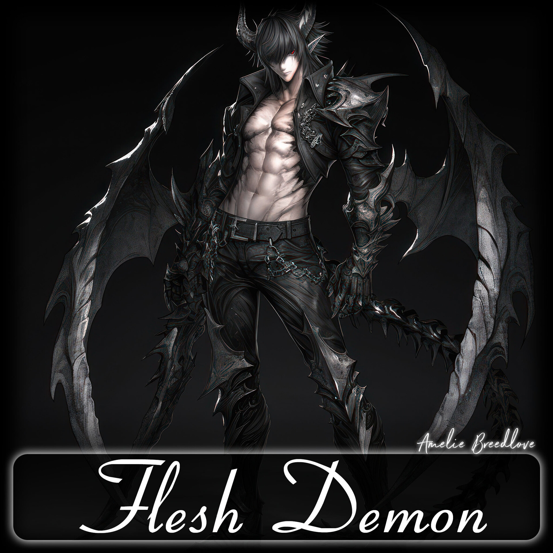 ArtStation - 200 Anime Flesh Demon (Full Body) Reference Pack | 4K | v.80