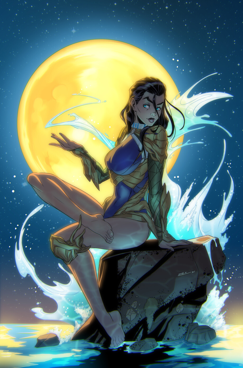 ArtStation - Fathom the Core #1 cover E