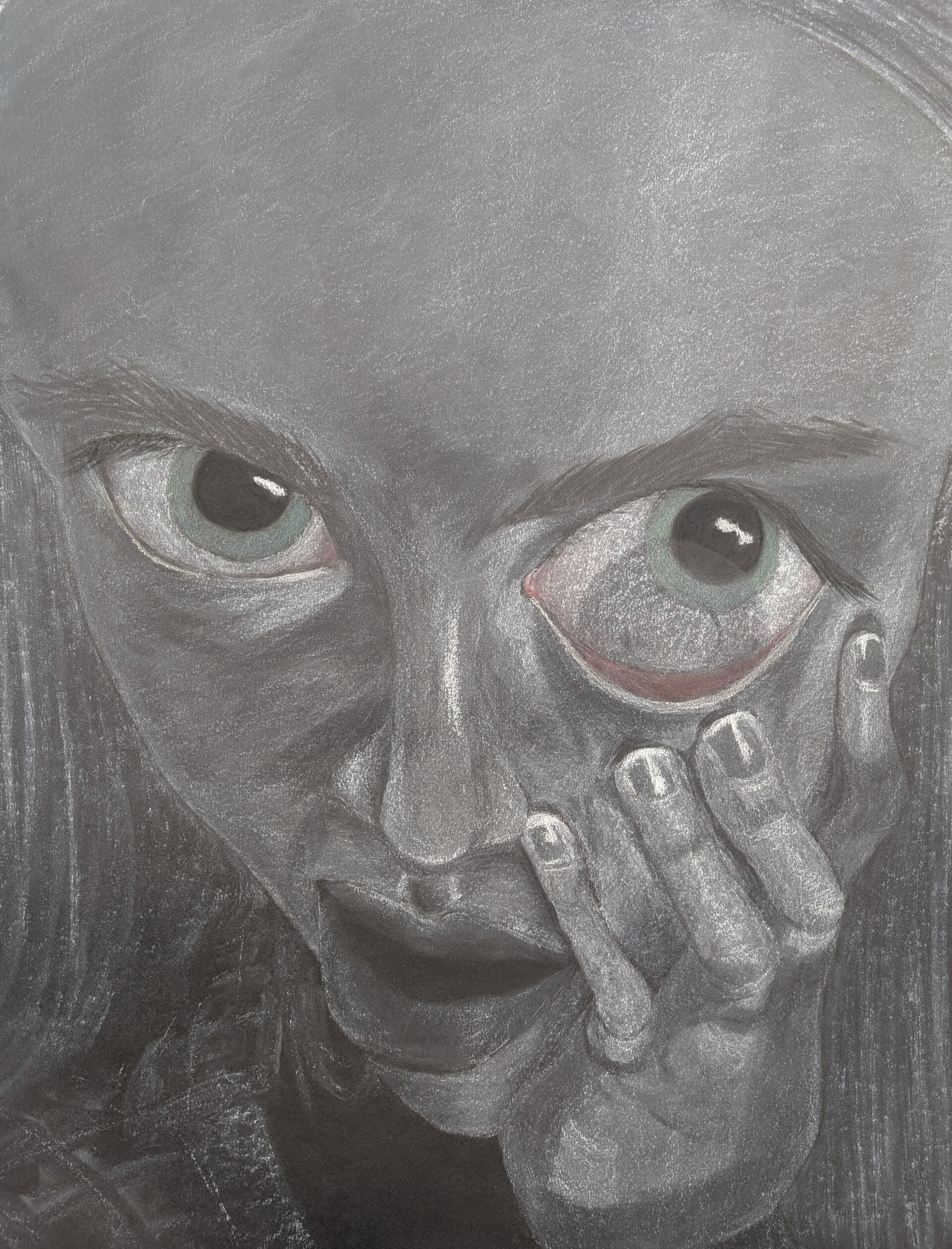 ArtStation - Jumpscare Self Portrait